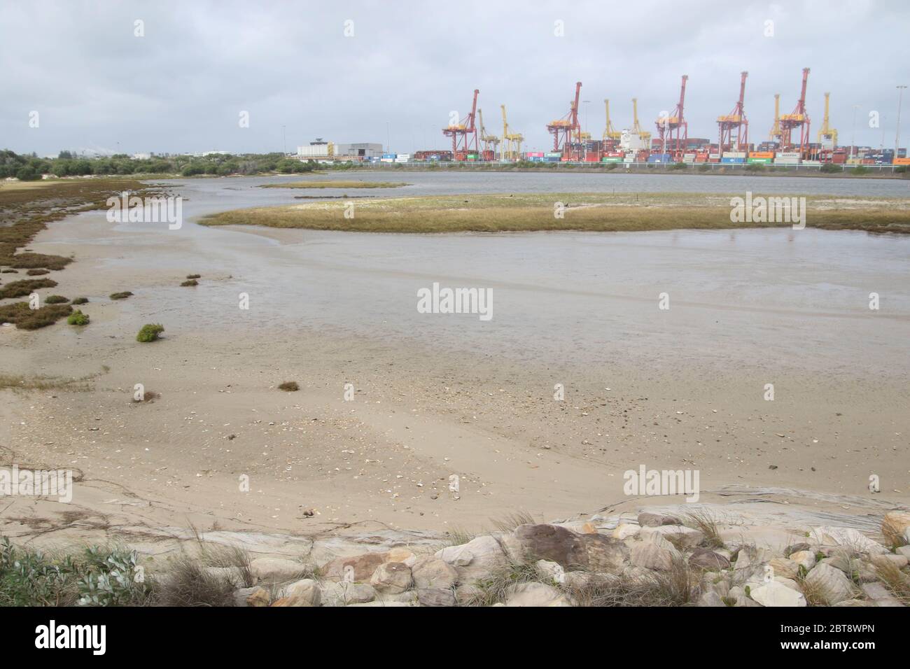 View from Penrhyn Estuary Lookout, Botany Bay Stock Photo - Alamy
