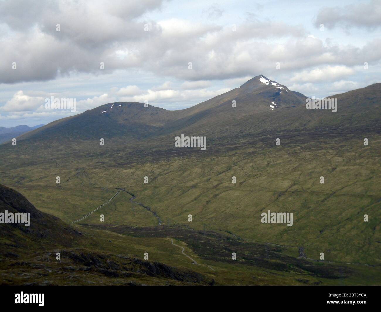 The Scottish Mountain Munros Beinn a' Chleibh & Ben Lui from the ...