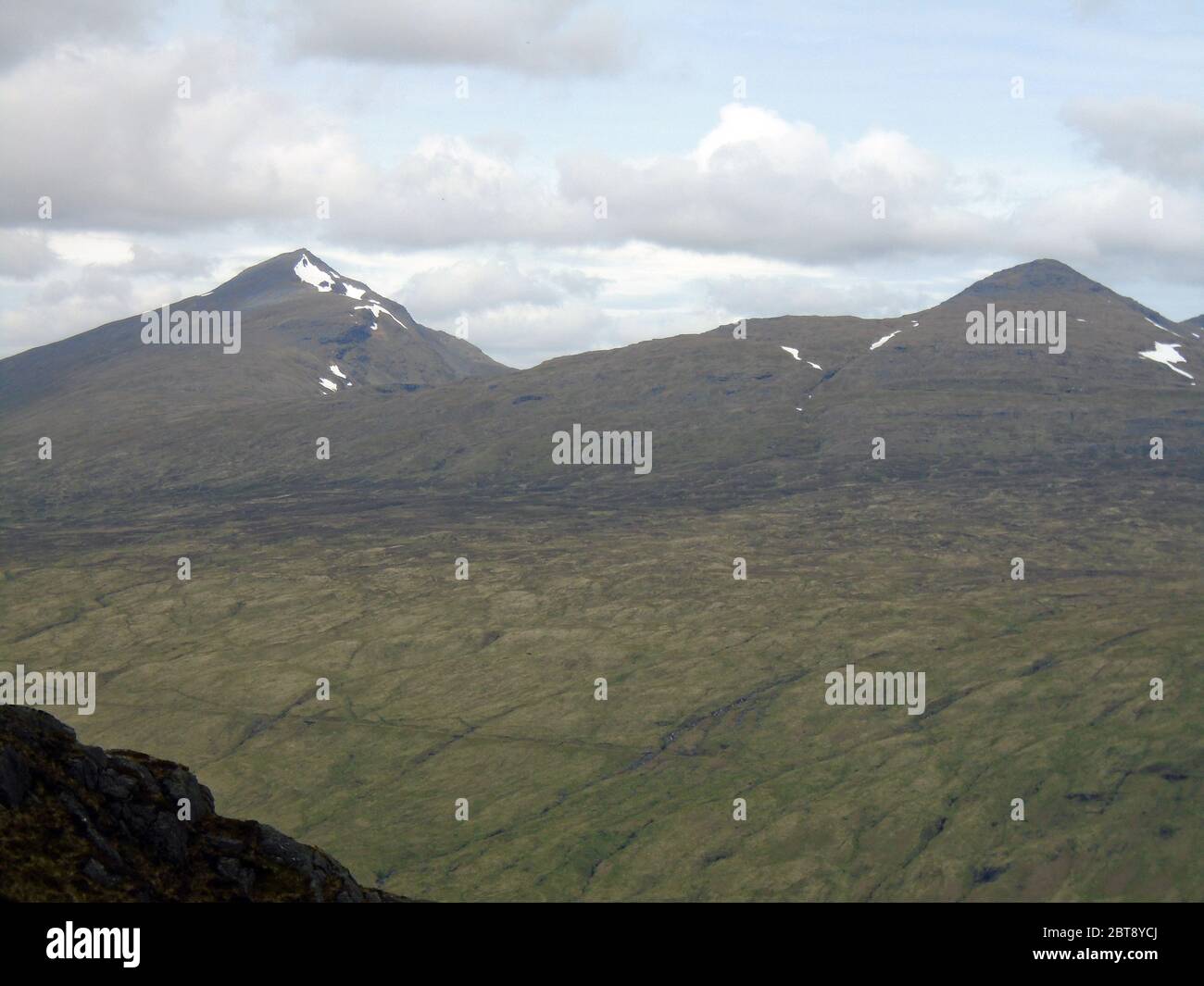 The Scottish Mountain Munros Ben Lui & Ben Oss from the Scottish ...