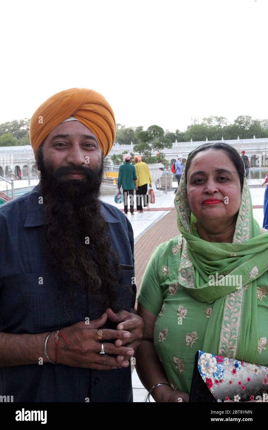 Sikh man hair hi-res stock photography and images - Alamy