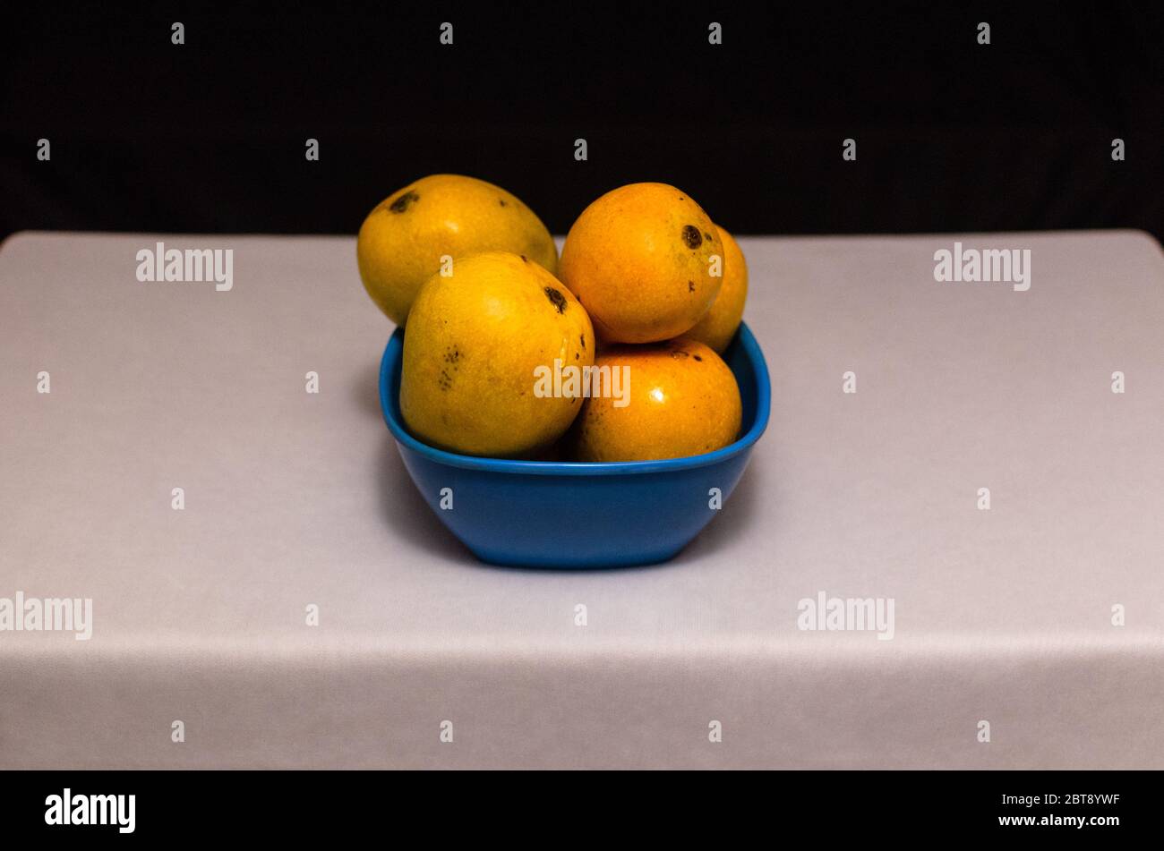 Bowl full of Mankurad Mangoes, a variety of Mangifera indica native to ...