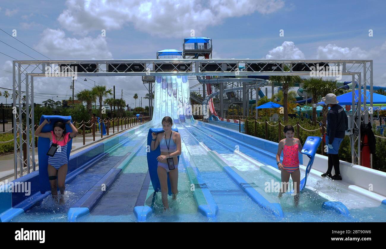 Mat racer water slide hi-res stock photography and images - Alamy