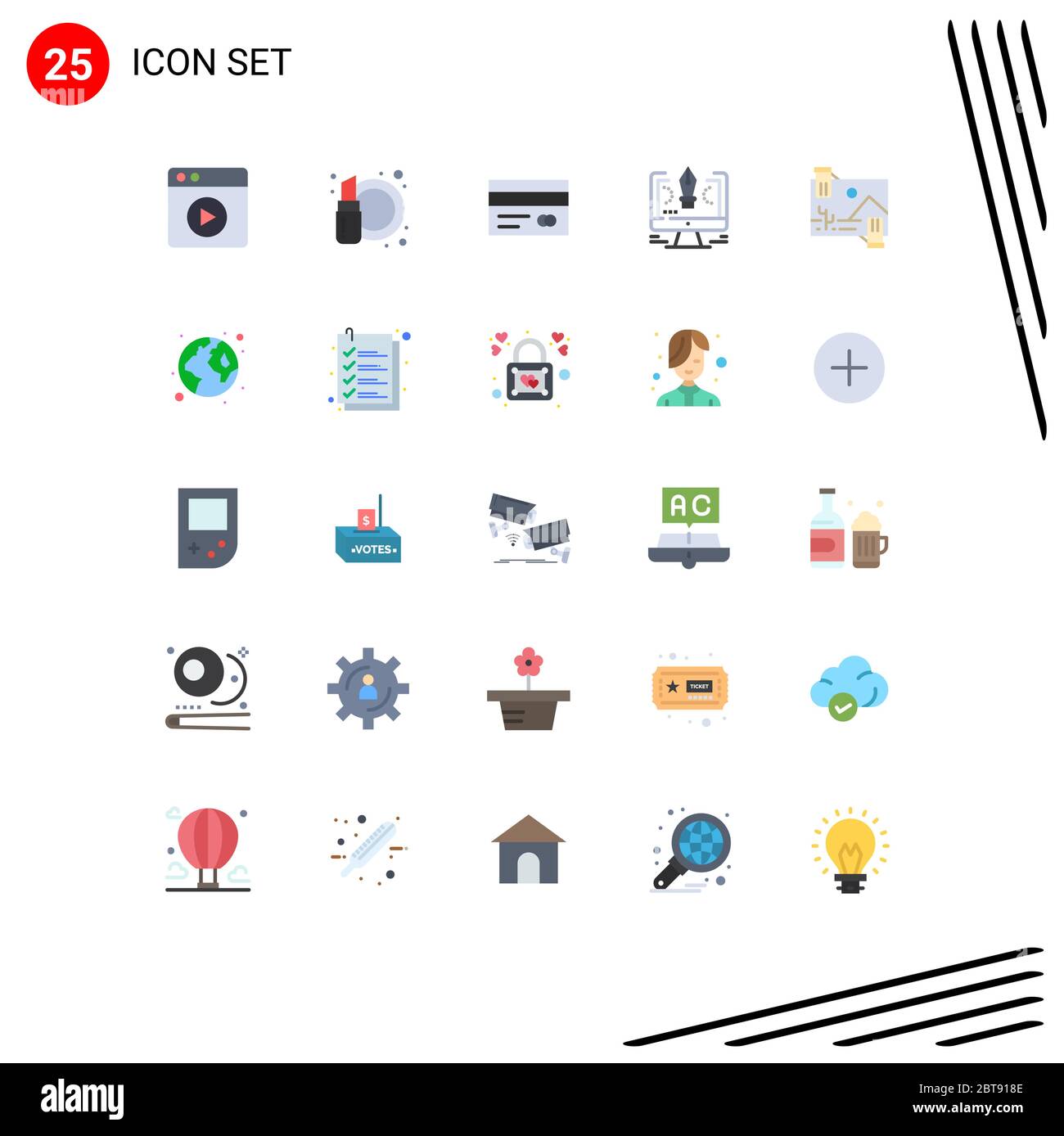 Card Distribution Stock Vector Images - Alamy