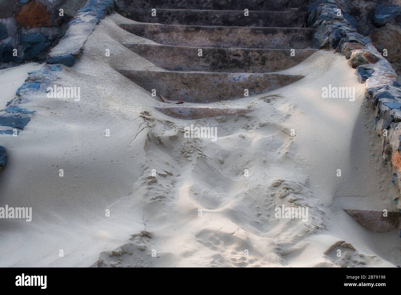 Beautiful stone walkway on windy hi-res stock photography and images ...