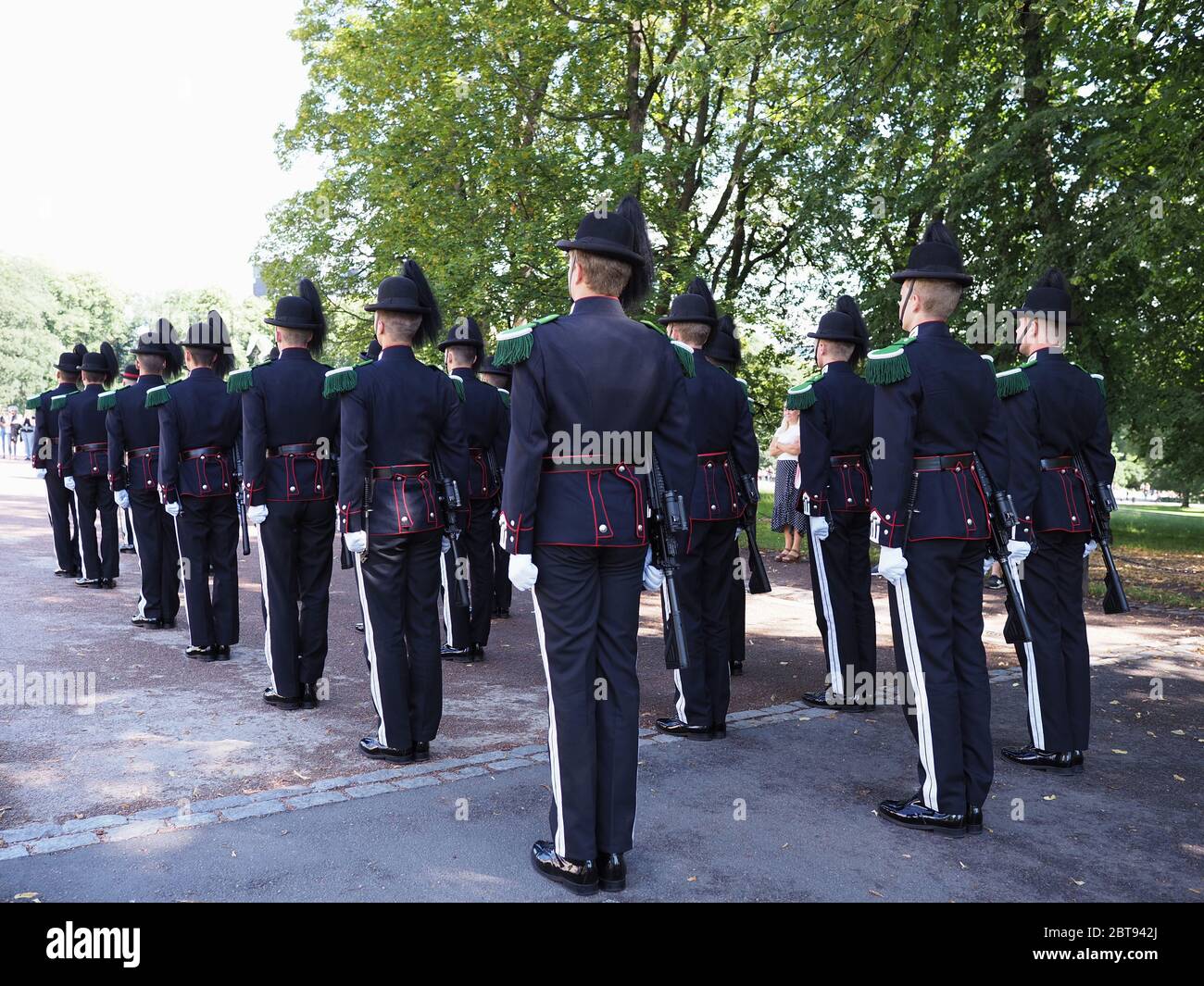 Norwegian Royal Guard High Resolution Stock Photography and Images - Alamy