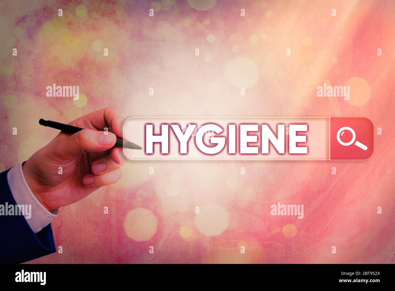Conceptual hand writing showing Hygiene. Concept meaning study of ...