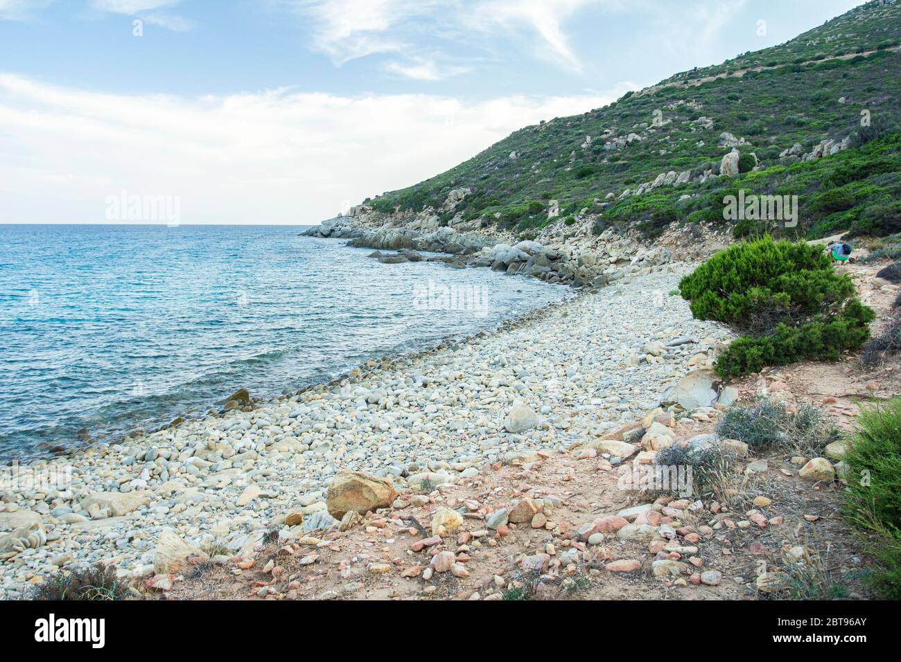 Sardinian landscape of southern coast 2 Stock Photo - Alamy