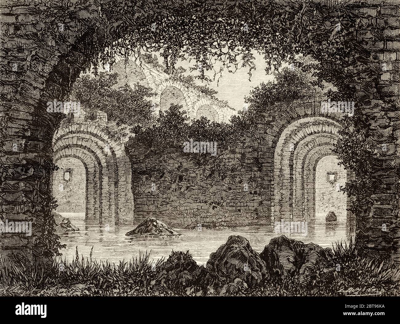 Cistern delle Sette Sale, Rome. Italy, Europe. Trip to Rome by Francis ...