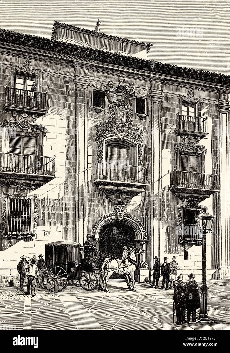 The Museum of La Rioja. Baroque 18th century palace of General ...