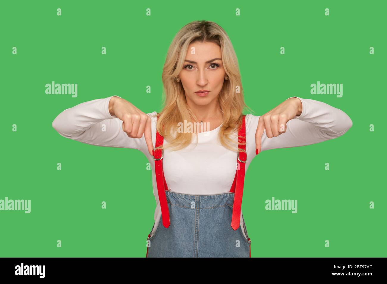 Strict middle aged woman hi-res stock photography and images - Alamy