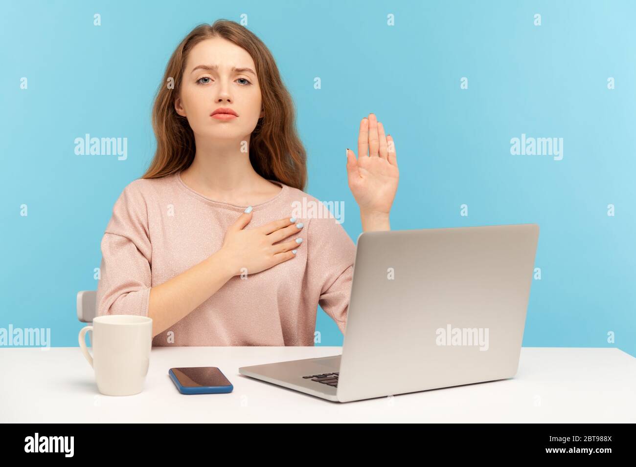 Honest woman hi-res stock photography and images - Alamy