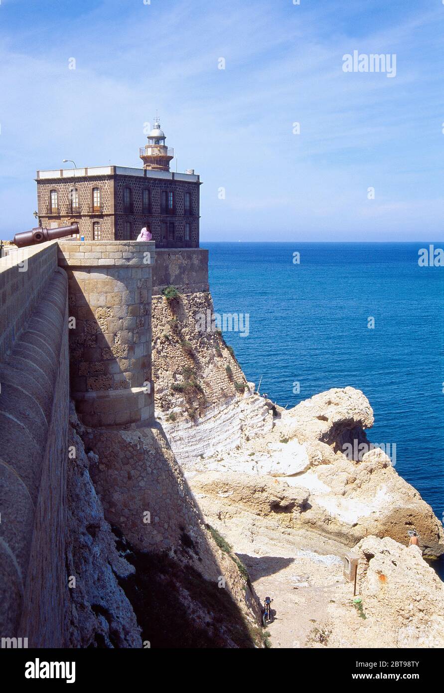 Lighthouse old melilla hi-res stock photography and images - Alamy