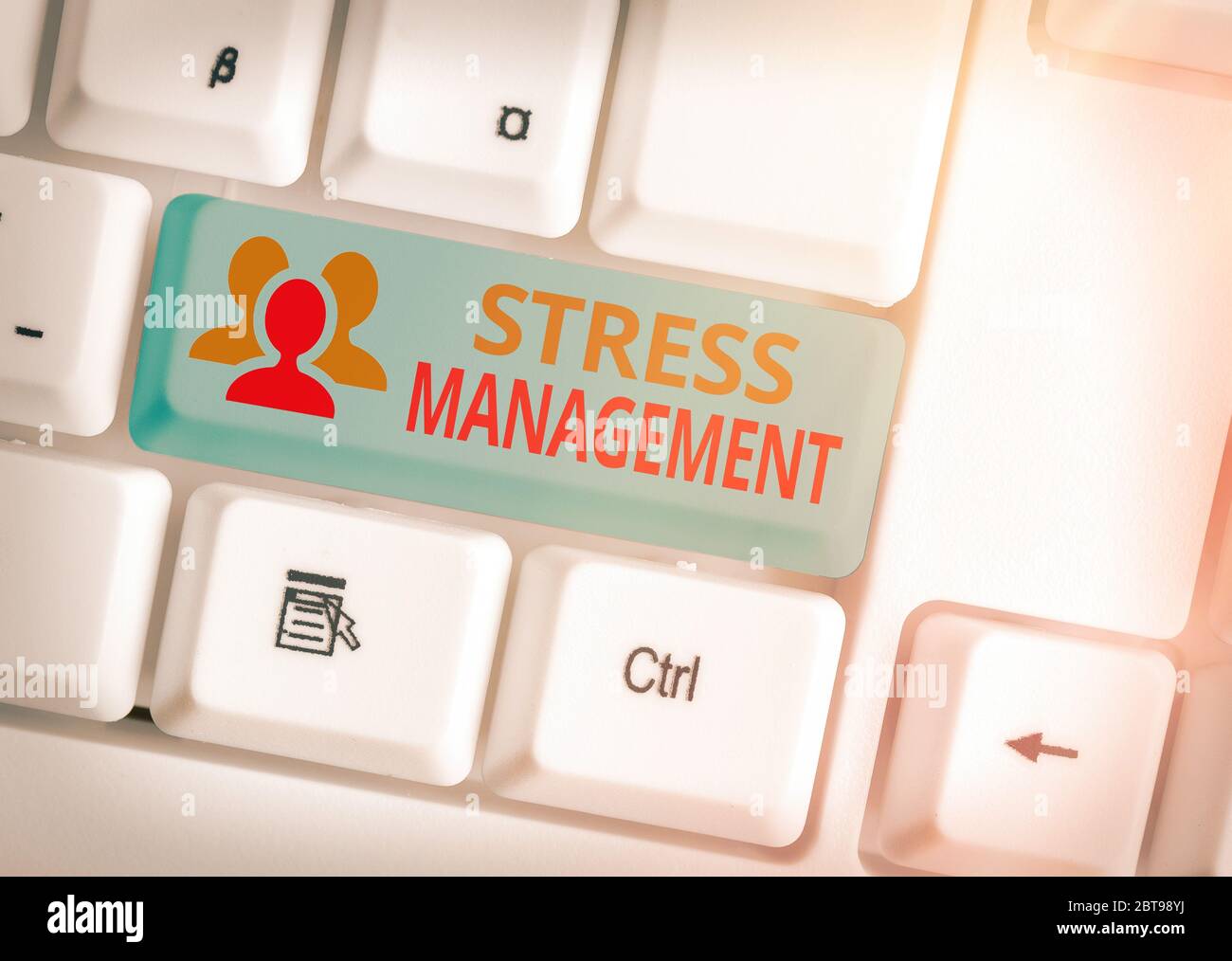 Handwriting text Stress Management. Conceptual photo method of limiting ...