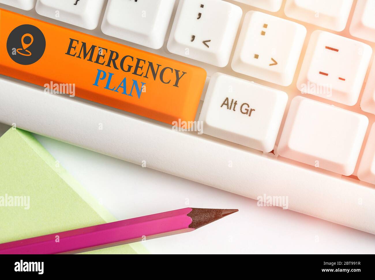 Emergency procedures handwriting hi-res stock photography and images ...