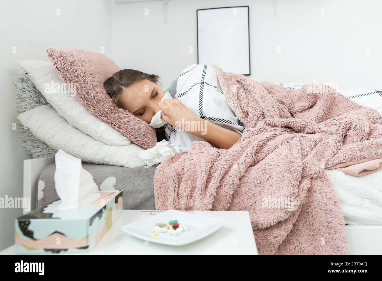 When you have a cold, a common effect is the need to snot your nose ...