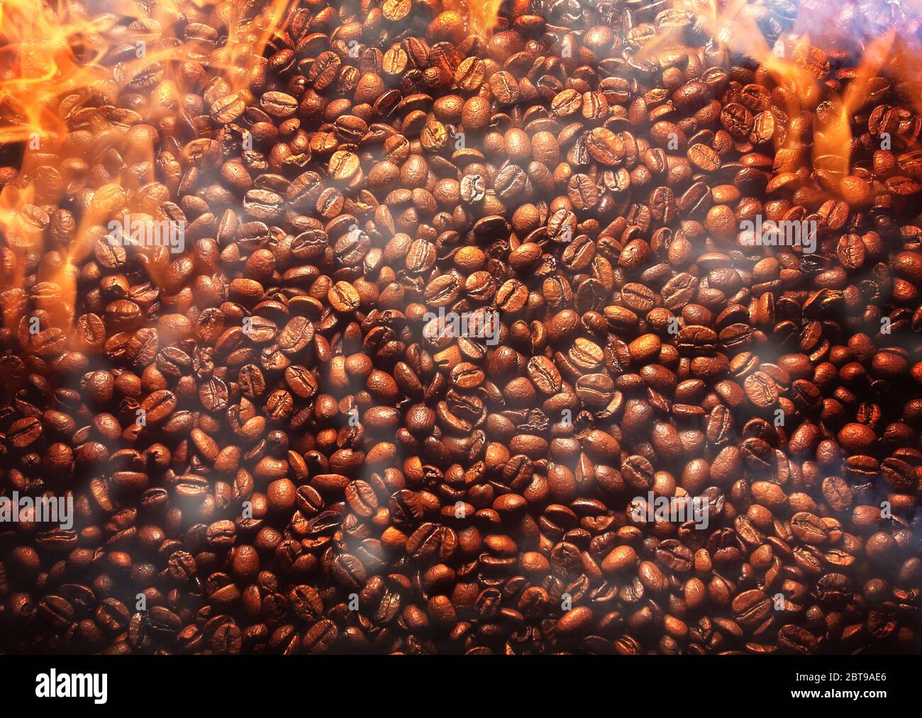 Fire for roasting coffee hi-res stock photography and images - Alamy