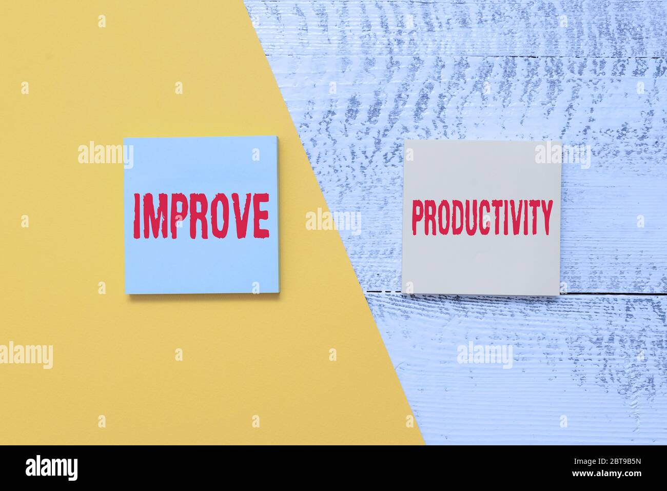 Text sign showing Improve Productivity. Business photo showcasing to ...