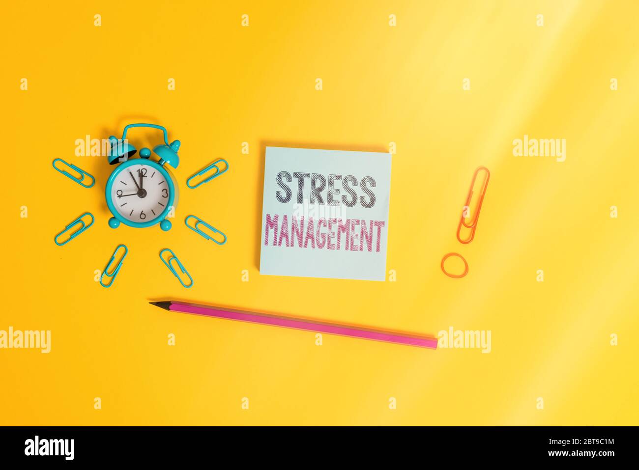 Writing note showing Stress Management. Business concept for method of ...