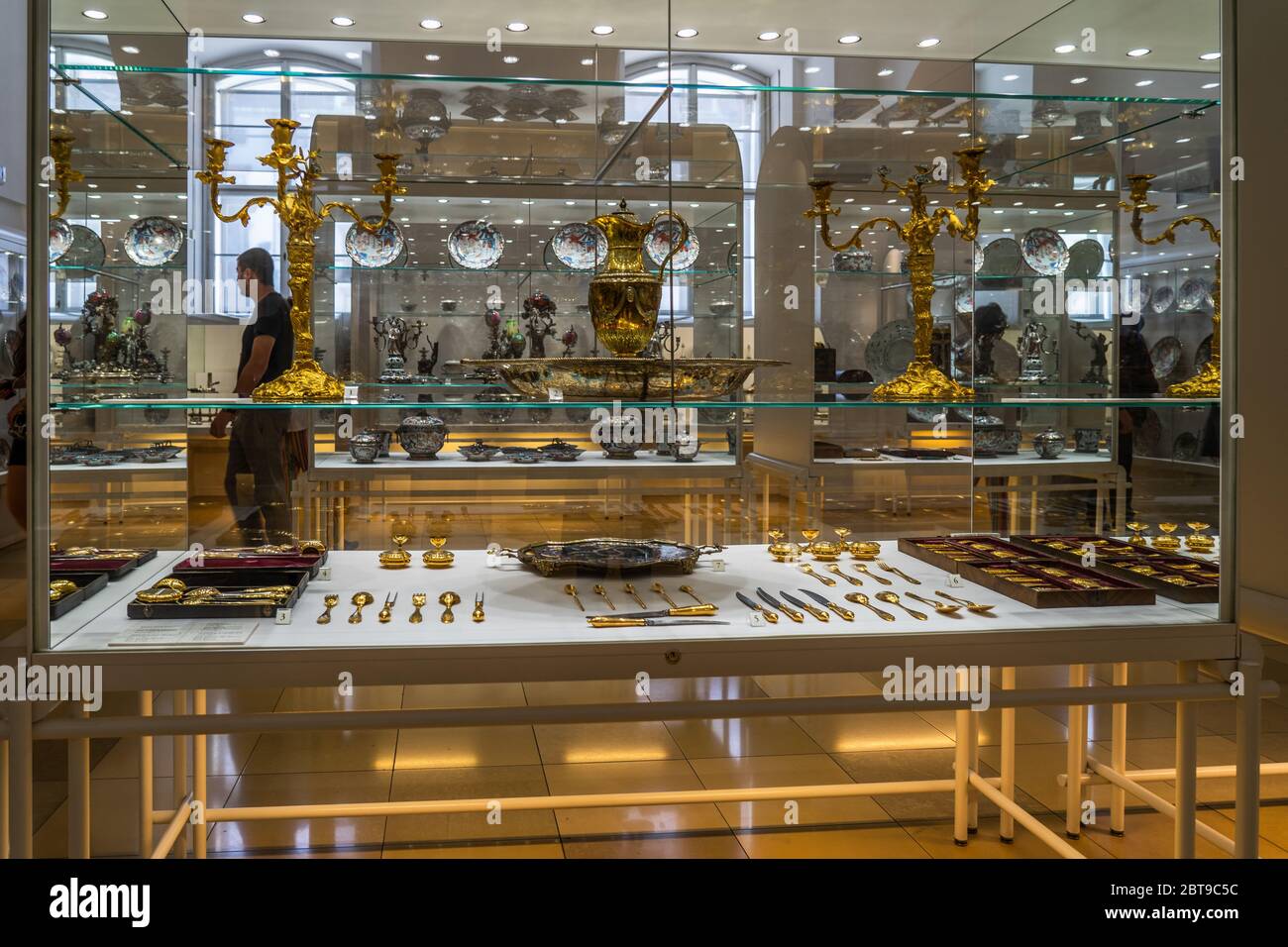 Hofburg Silver Collection in Vienna Wien, Austria Stock Photo - Alamy