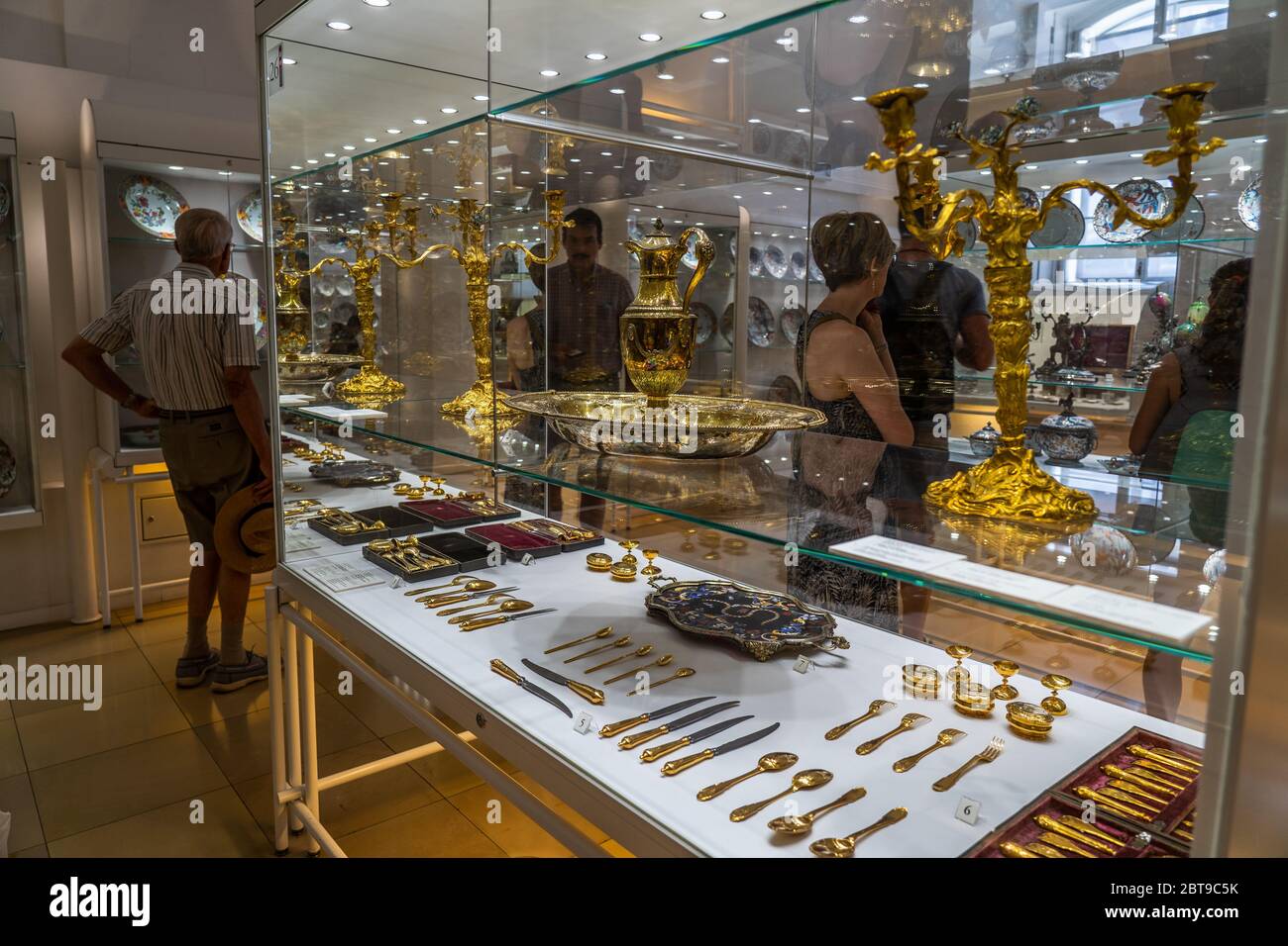 Hofburg Silver Collection in Vienna Wien, Austria Stock Photo - Alamy