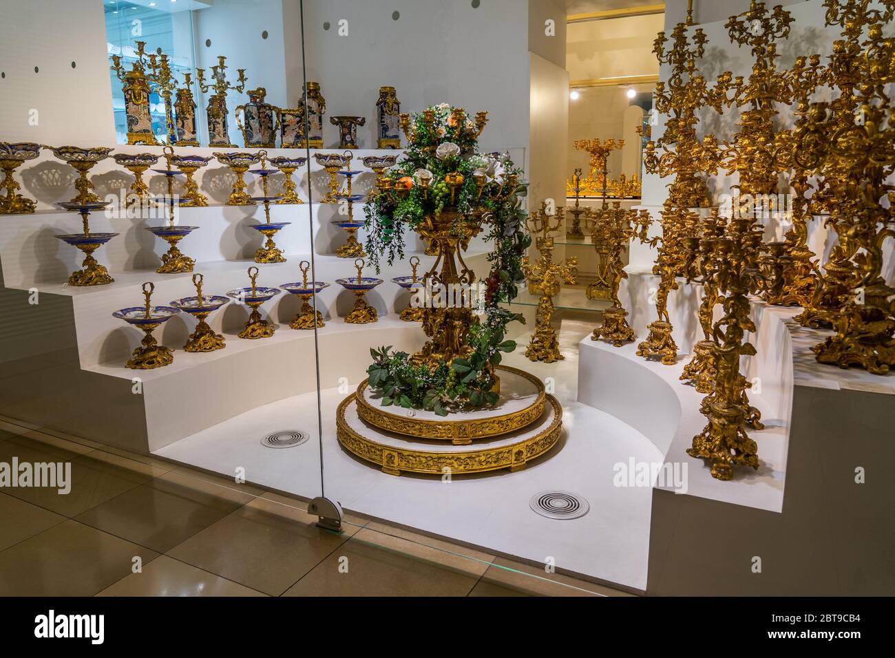 Hofburg Silver Collection in Vienna Wien, Austria Stock Photo - Alamy