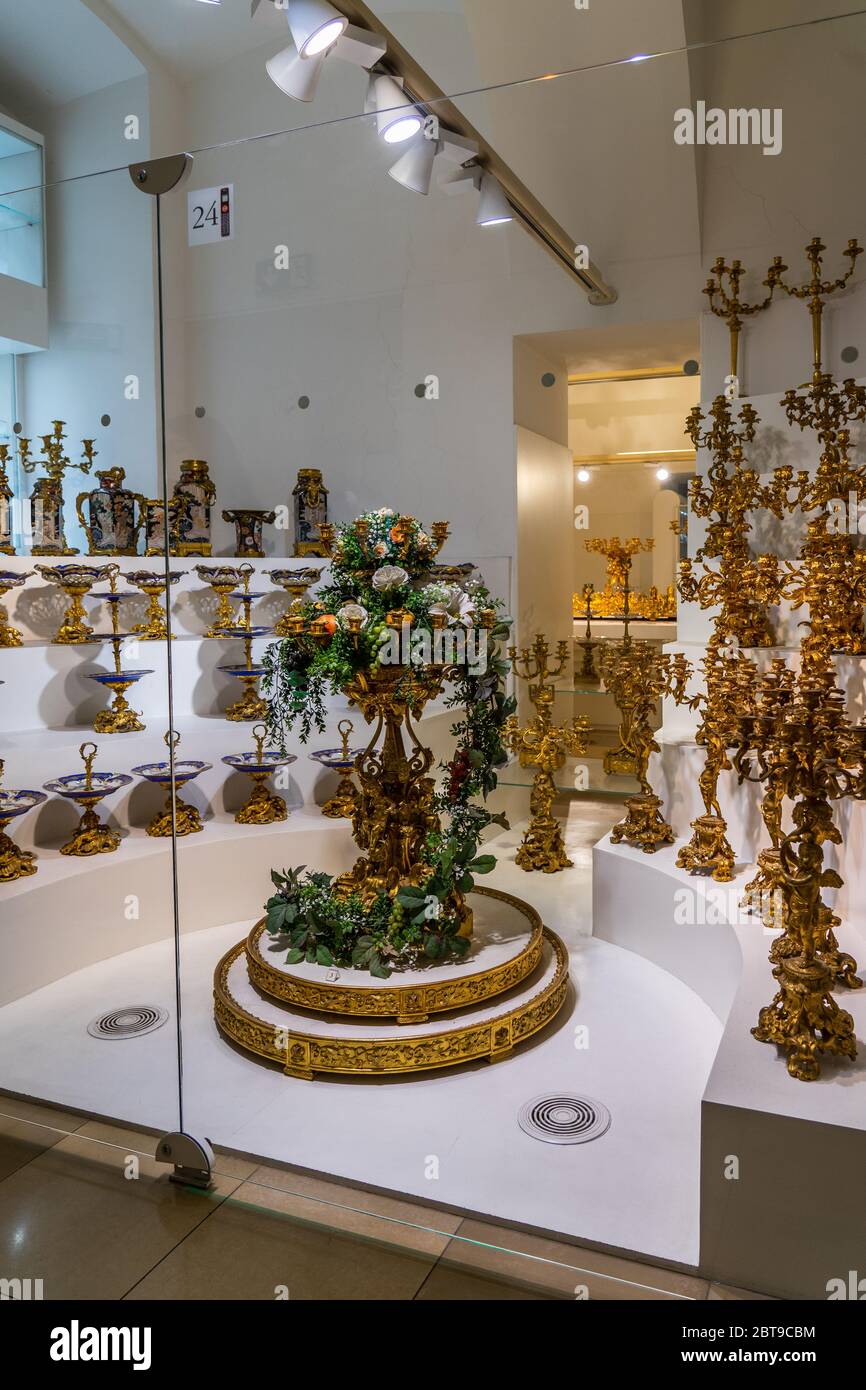 Hofburg Silver Collection in Vienna Wien, Austria Stock Photo - Alamy