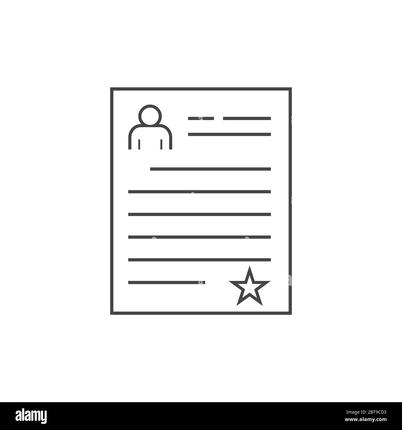 Male candidate profile line icon. The US presidential election 2020 ...