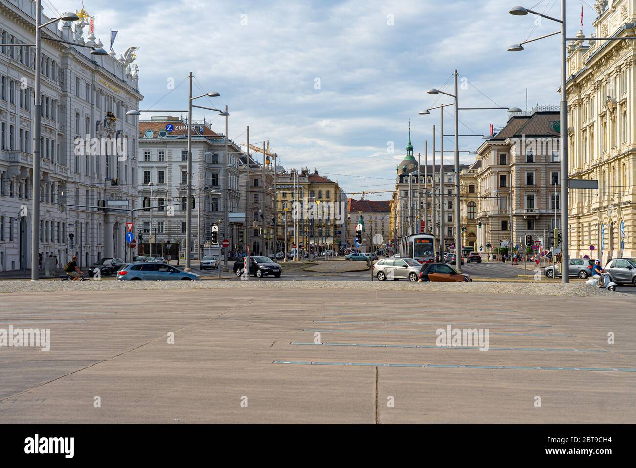 Famous street in Vienna Wien, Austria Stock Photo - Alamy