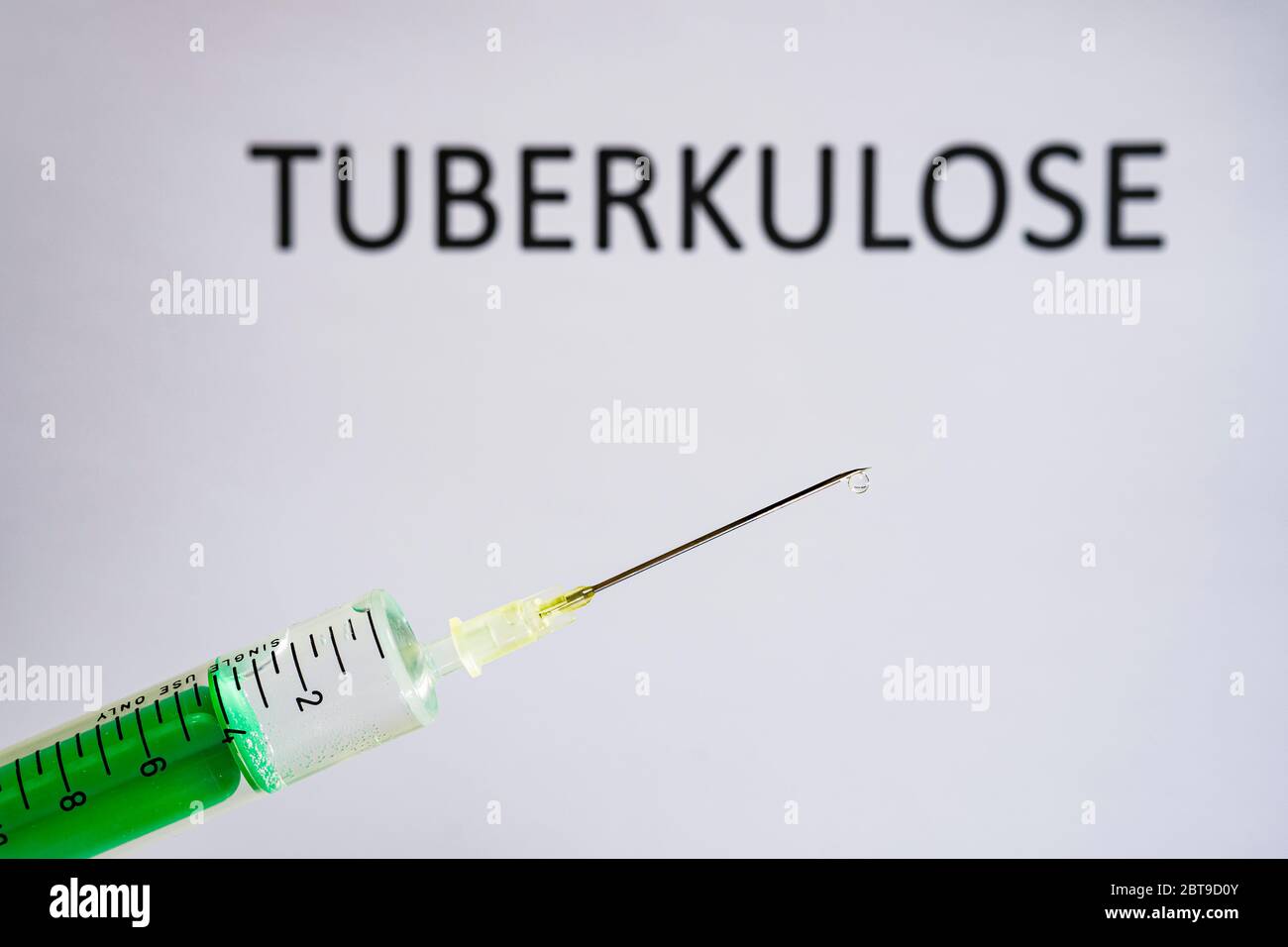 Tuberculosis injection hi-res stock photography and images - Alamy