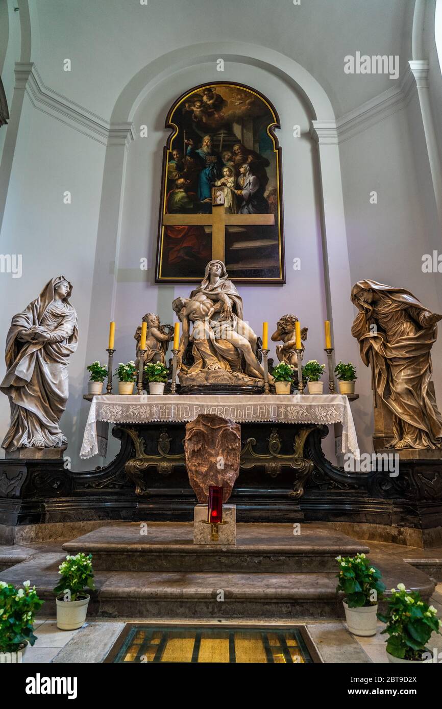 Capuchin church in Vienna Wien, Austria Stock Photo - Alamy