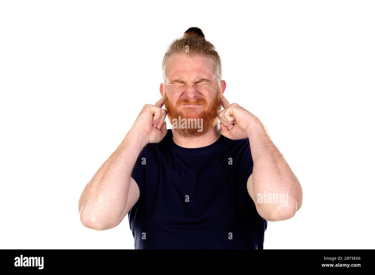Angry man and long white beard hi-res stock photography and images - Alamy