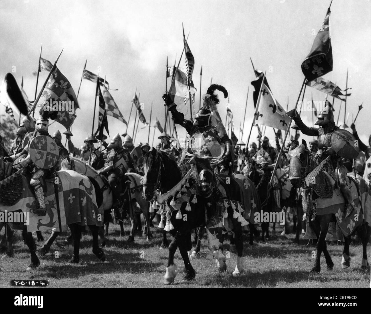 French knights Black and White Stock Photos & Images - Alamy