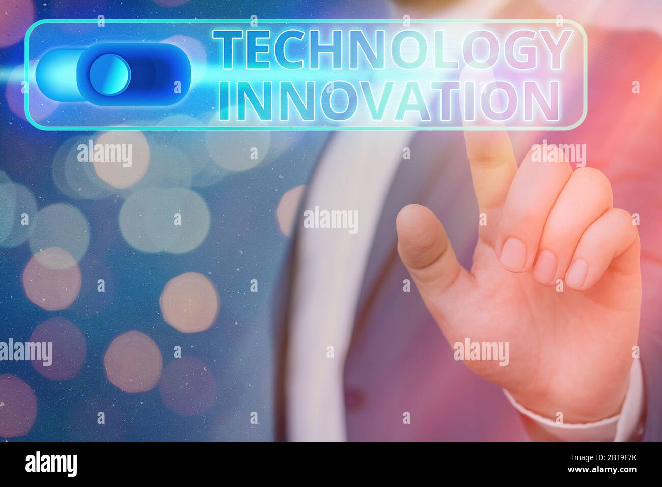 Handwriting text Technology Innovation. Conceptual photo significant ...