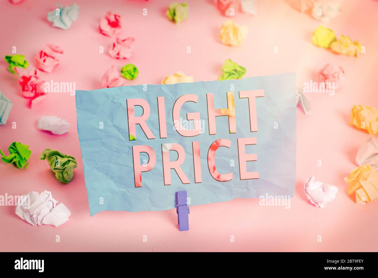 Word writing text Right Price. Business photo showcasing the amount of ...