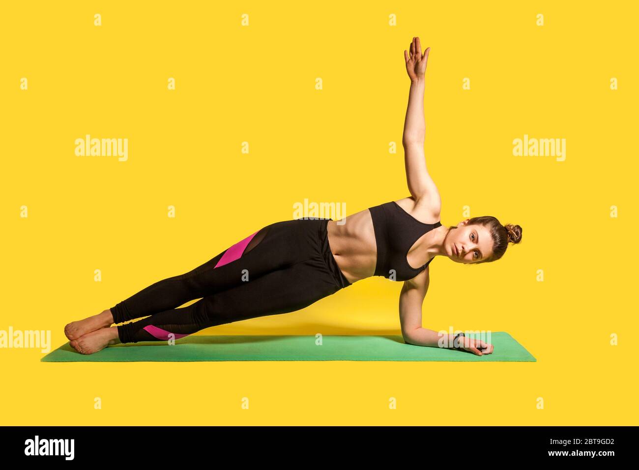 Raised Plank Position