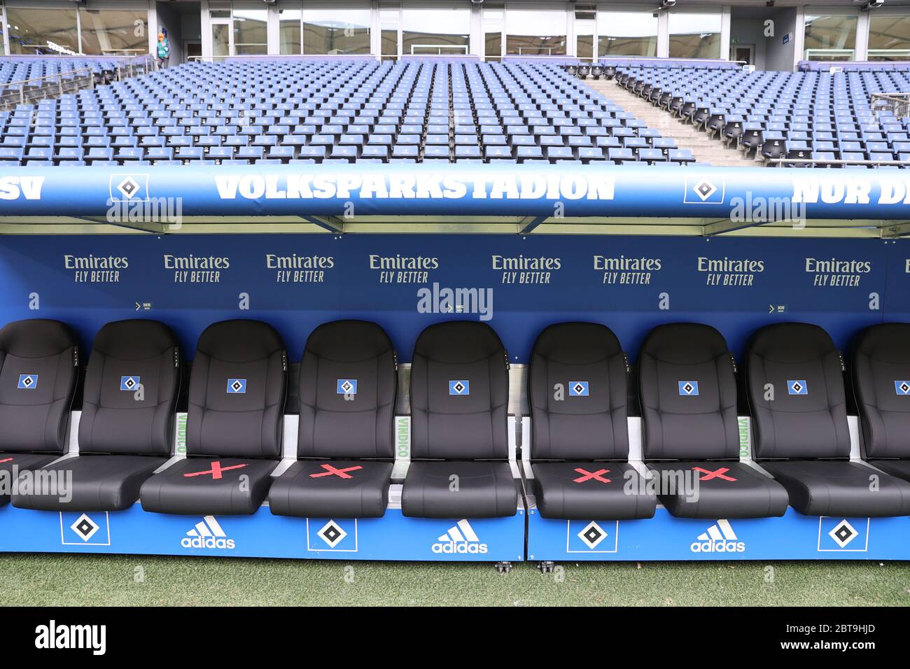 Hamburger sv volksparkstadion view hi-res stock photography and images ...