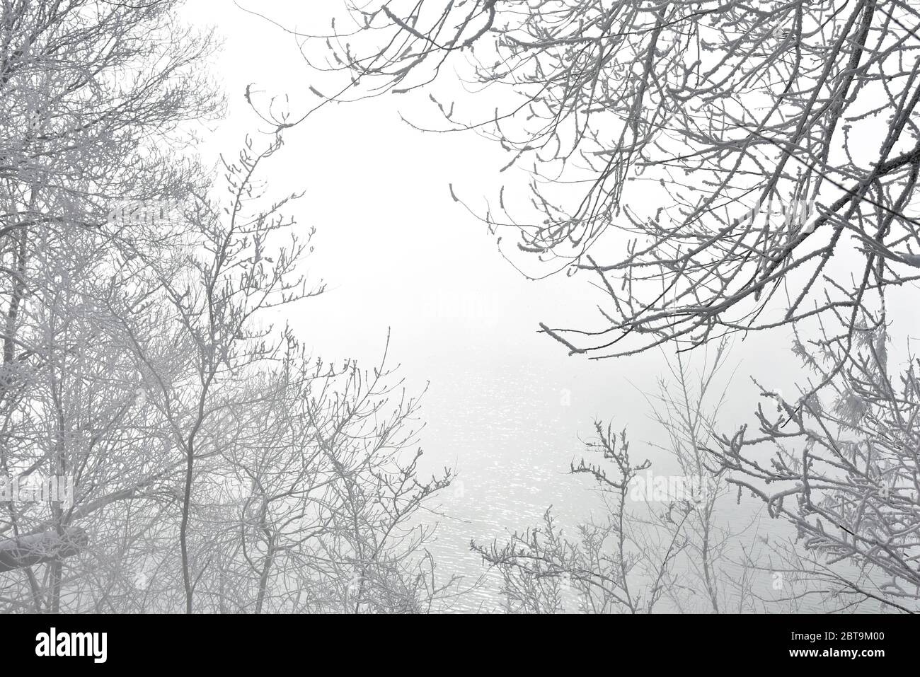 Frozen nature in Yakutia. Yakutia is one of the most coldest place on ...