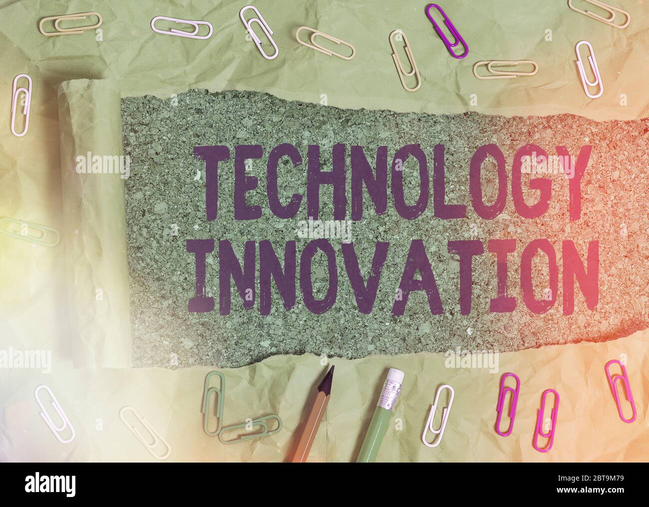 Handwriting text writing Technology Innovation. Conceptual photo ...