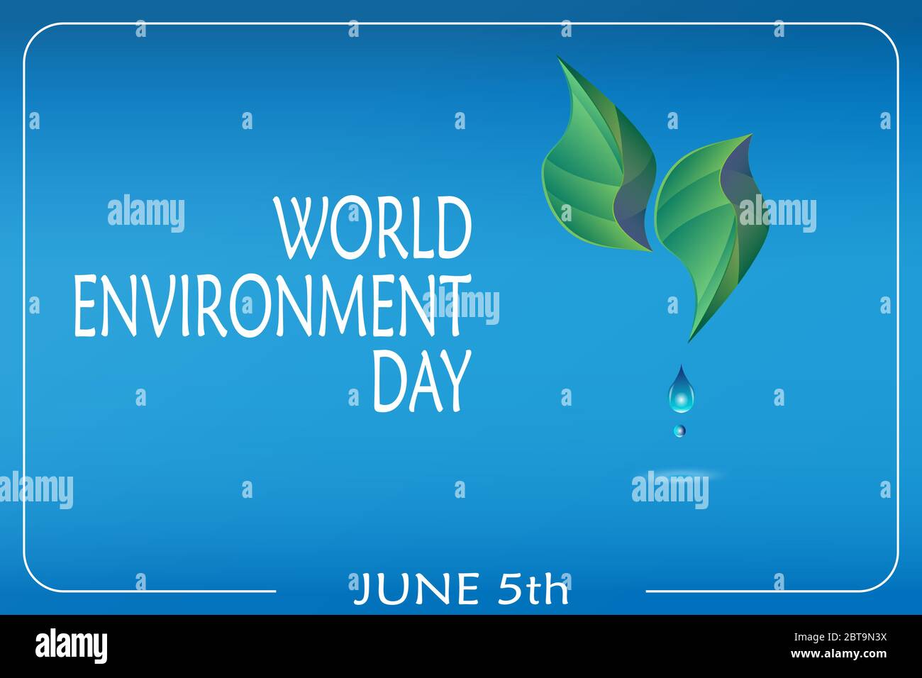 Vector illustration for the World Environment Day on June 5th Stock ...