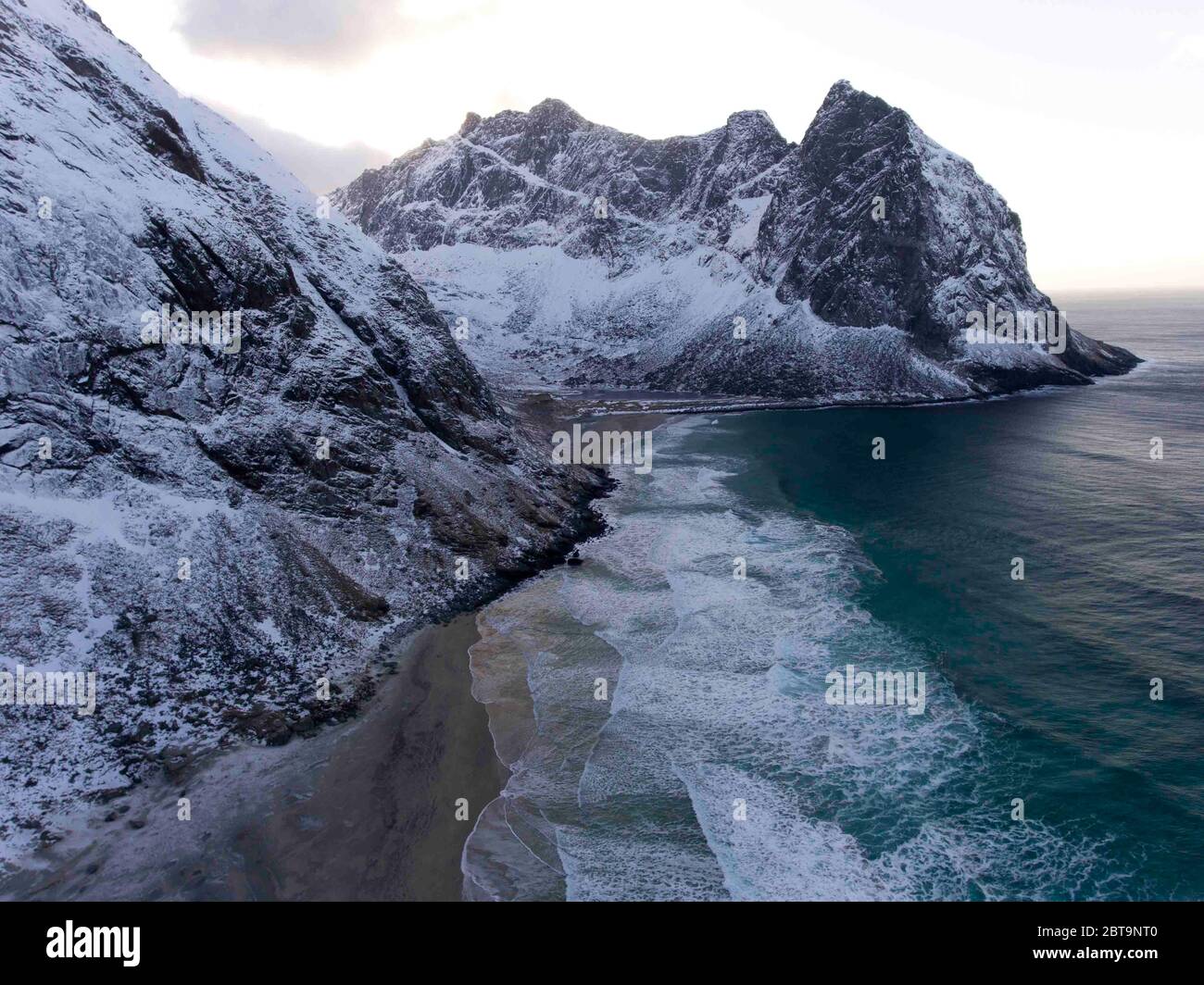 Kvalvika beach hi-res stock photography and images - Alamy