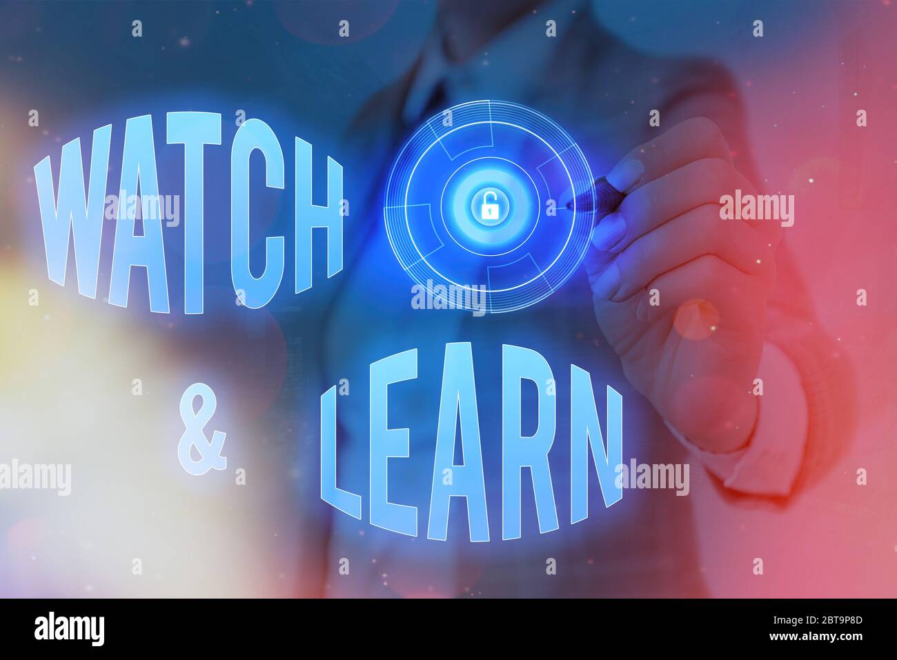 Word writing text Watch And Learn. Business photo showcasing ...