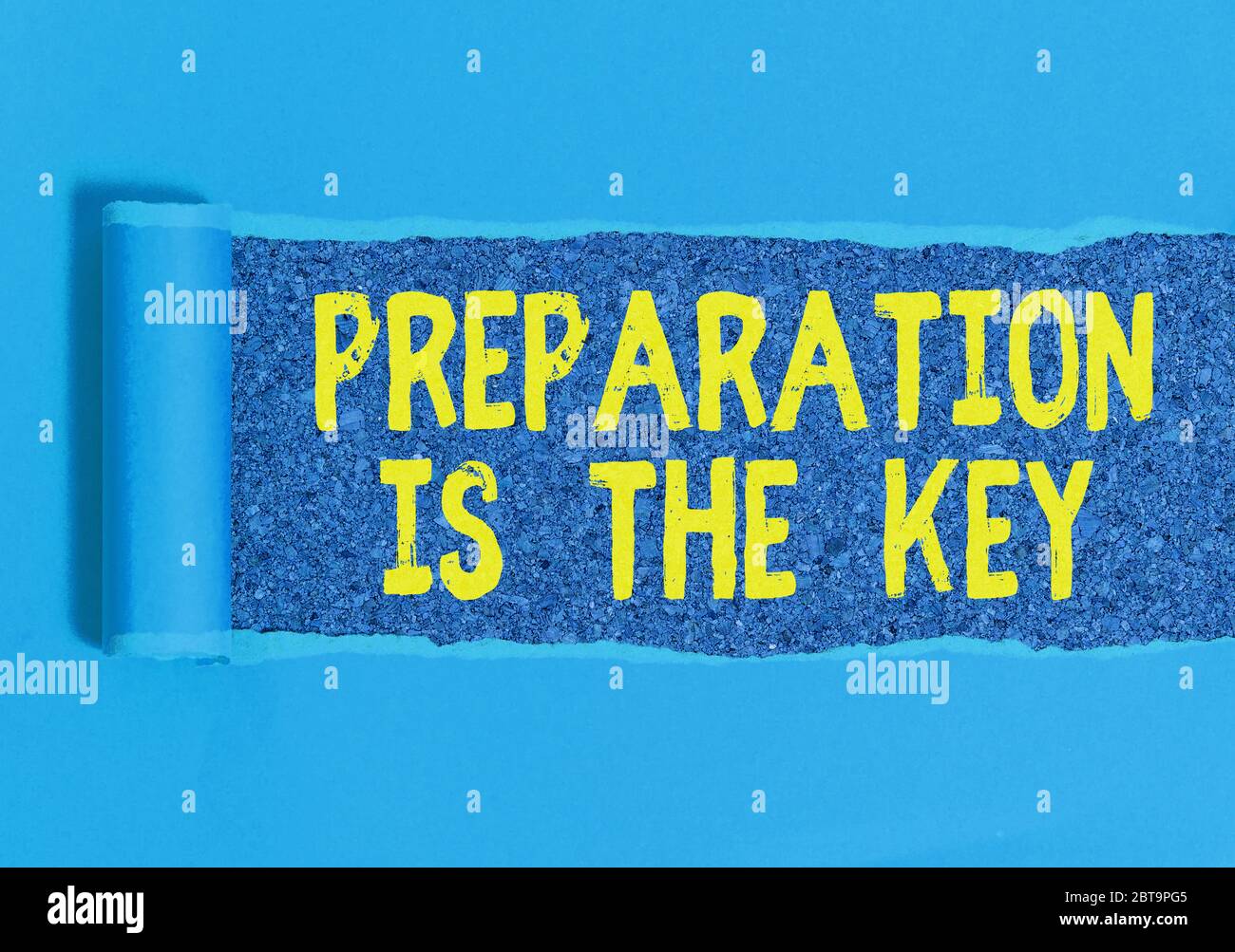 Handwriting text writing Preparation Is The Key. Conceptual photo it ...
