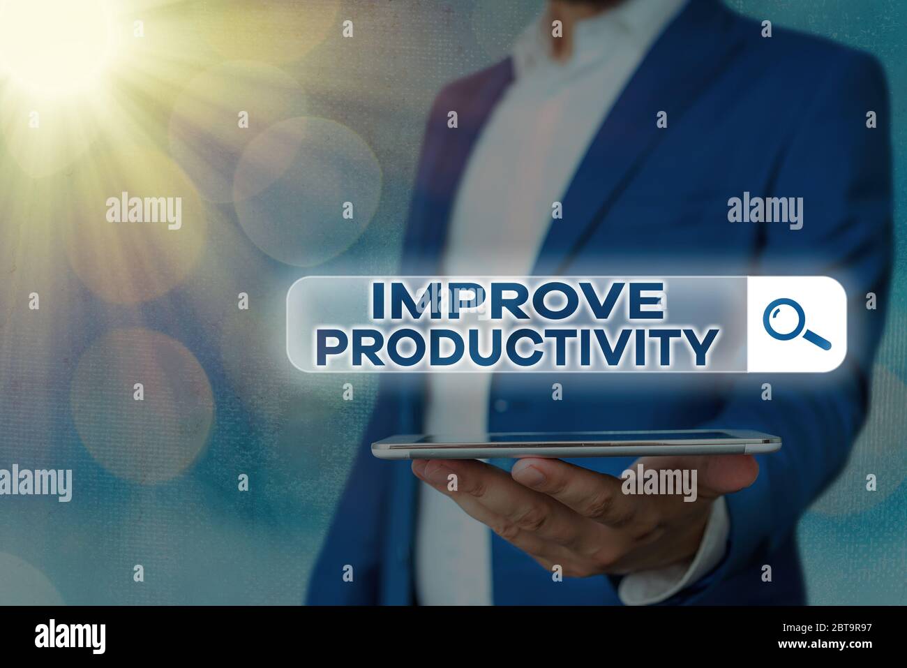 Handwriting text Improve Productivity. Conceptual photo to increase the ...