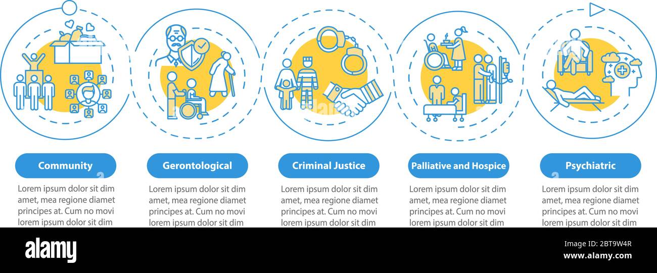 Community welfare vector infographic template Stock Vector Image & Art ...