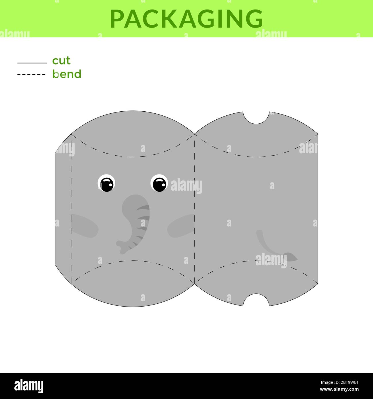 Adorable DIY party favor box for birthdays, baby showers with cute ...