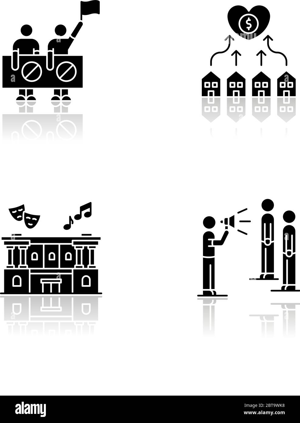 Human life shadow silhouette Cut Out Stock Images & Pictures - Alamy