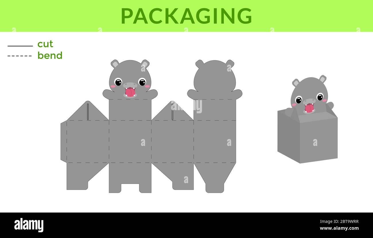 Adorable DIY party favor box for birthdays, baby showers with cute ...