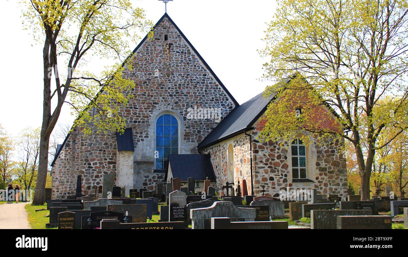 Agricola chapel, Parainen church, Parainen, Finland Stock Photo - Alamy