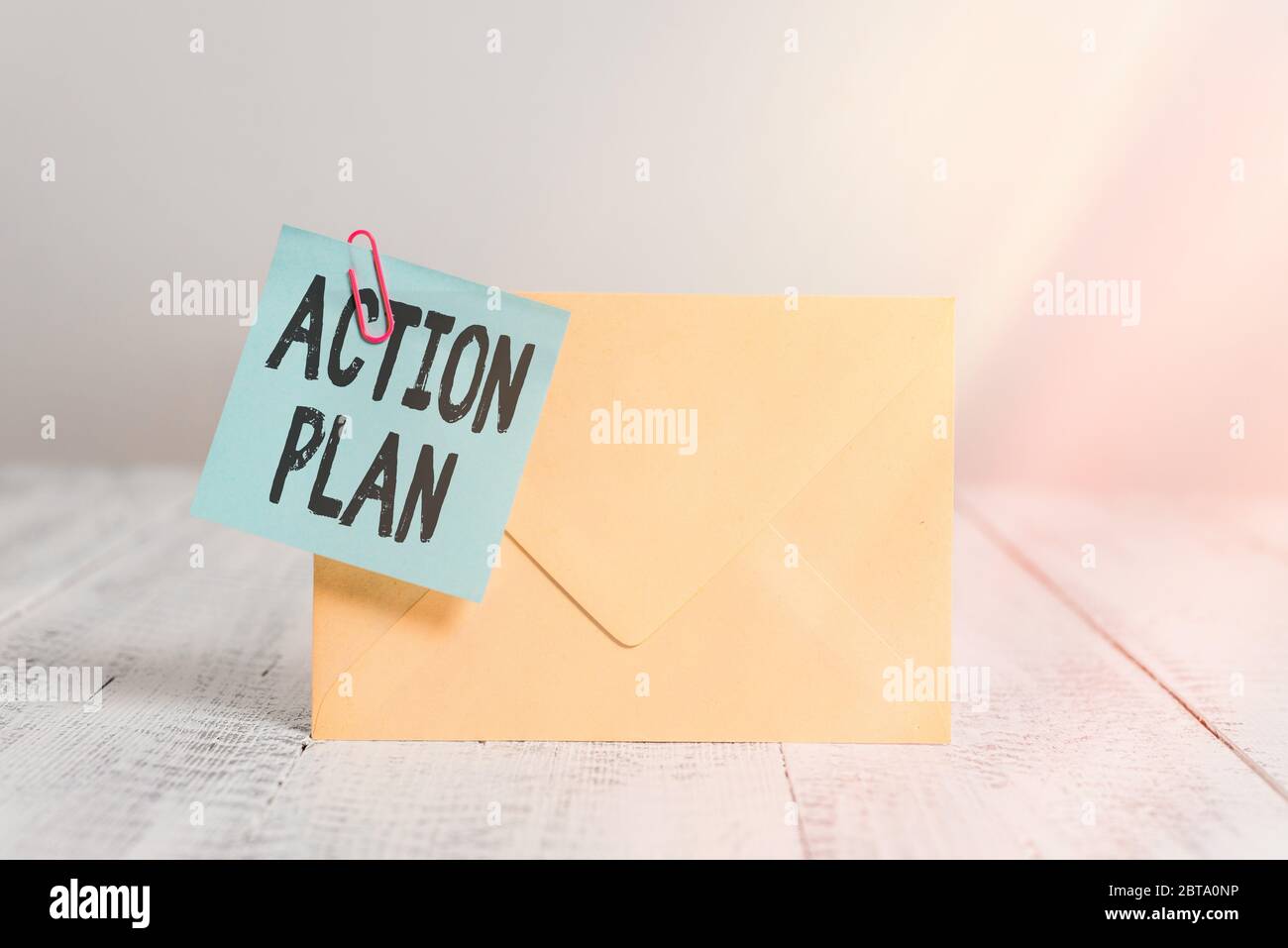 Text sign showing Action Plan. Business photo text detailed plan ...