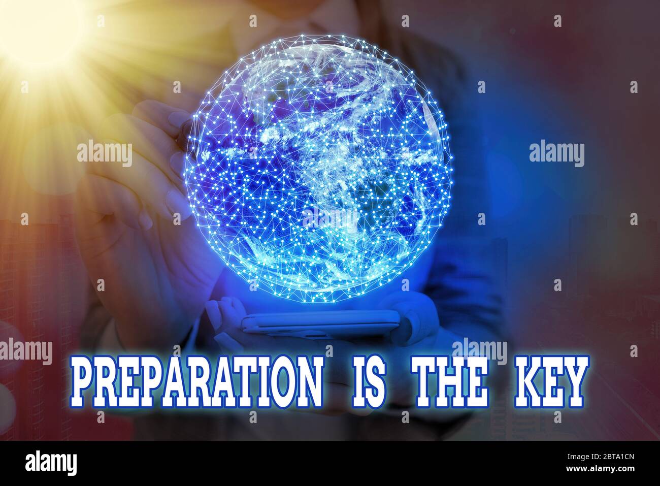 Handwriting text writing Preparation Is The Key. Conceptual photo it ...